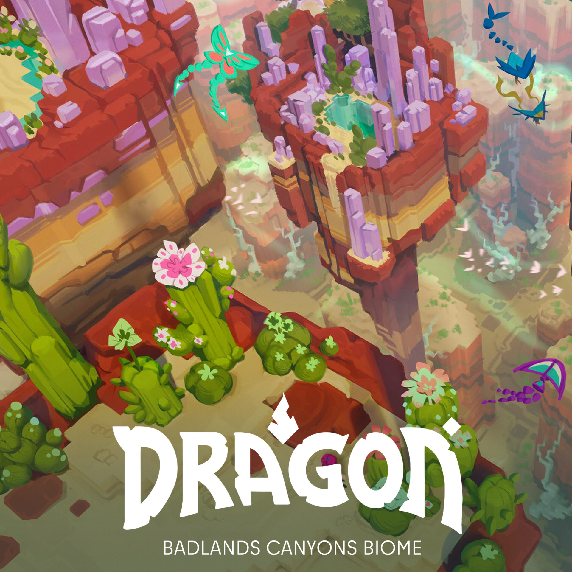 Airborn Studios - Project Dragon - Badlands Canyons Biome