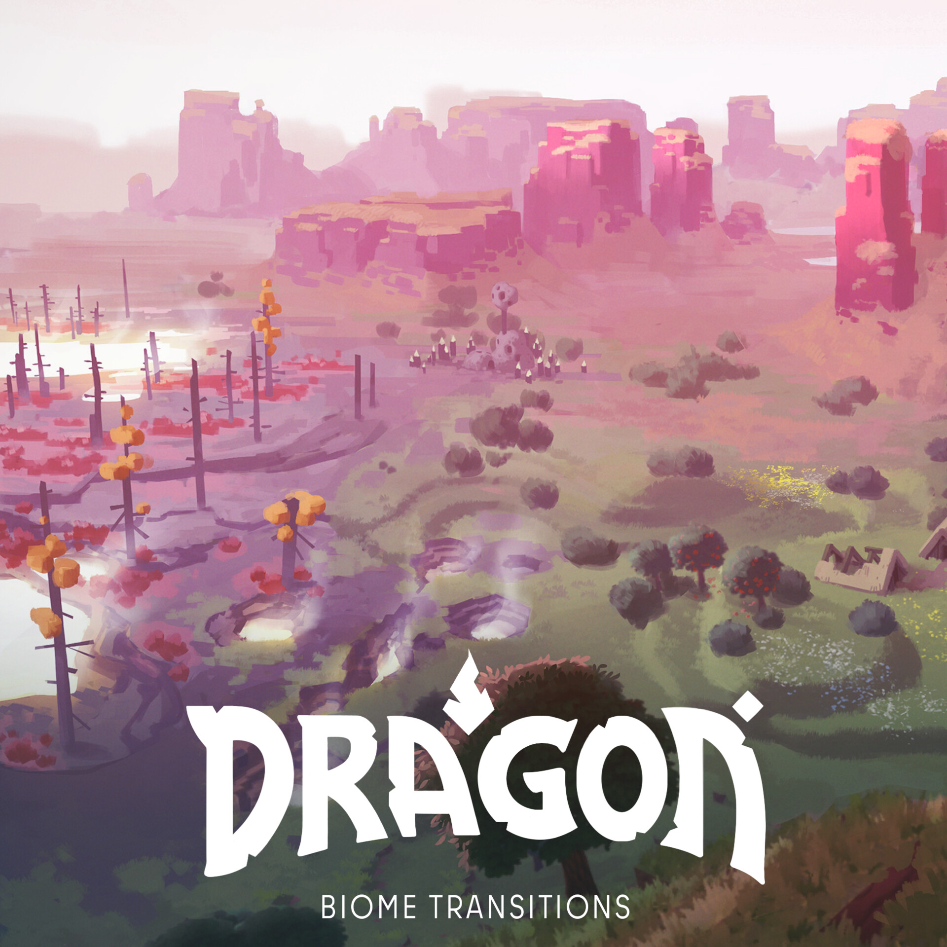 ArtStation - Project Dragon - Biome Transitions