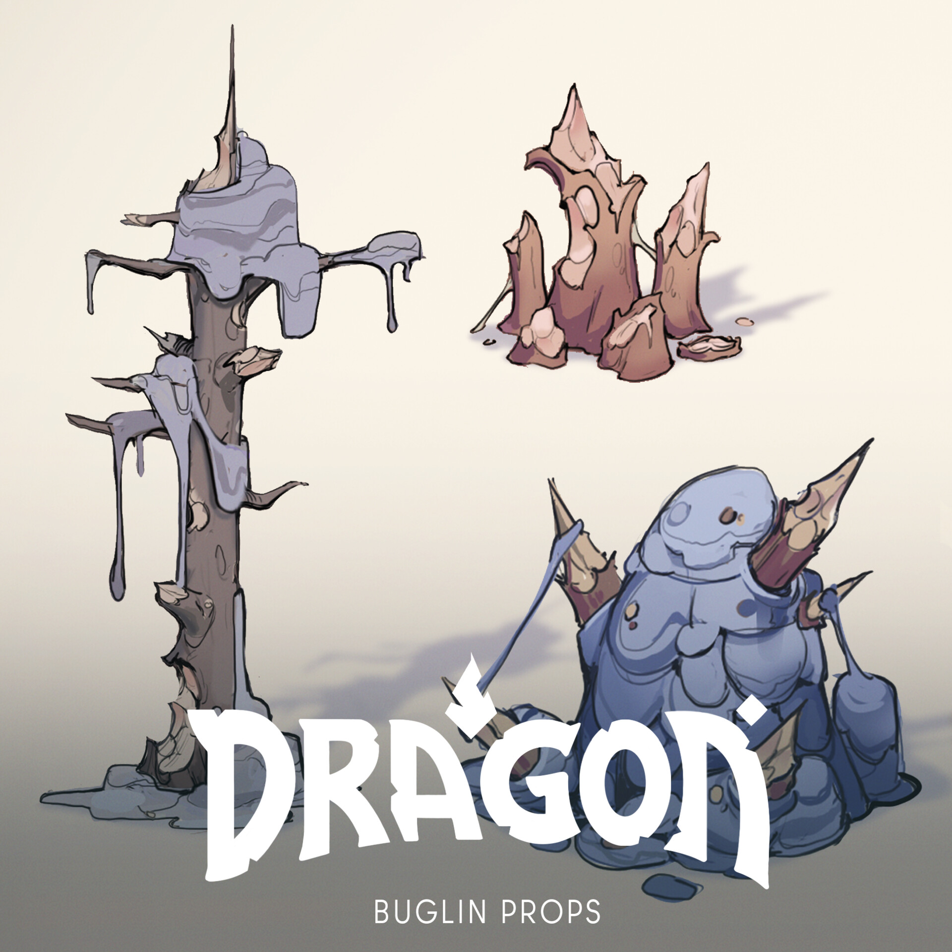 ArtStation - Project Dragon - Buglin Props