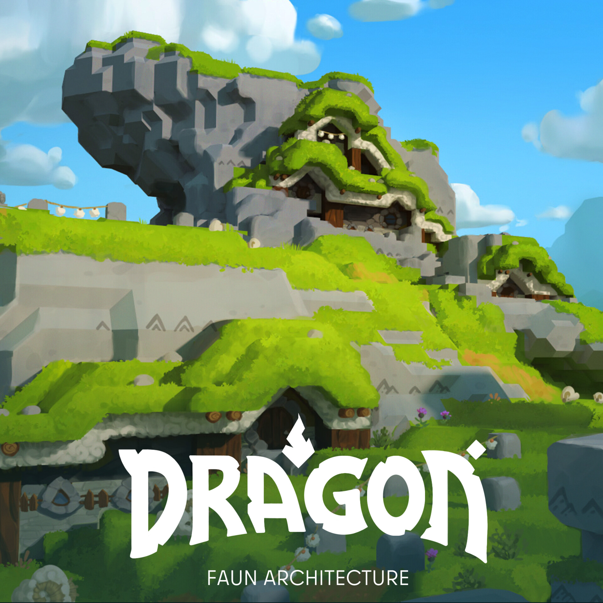 ArtStation - Project Dragon - Faun Architecture