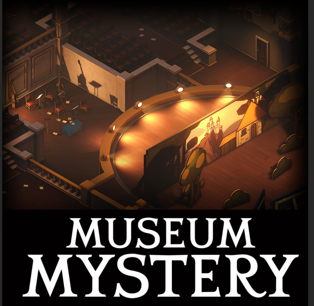 ArtStation - Museum Mystery - the theatre of Russia of the 19th century