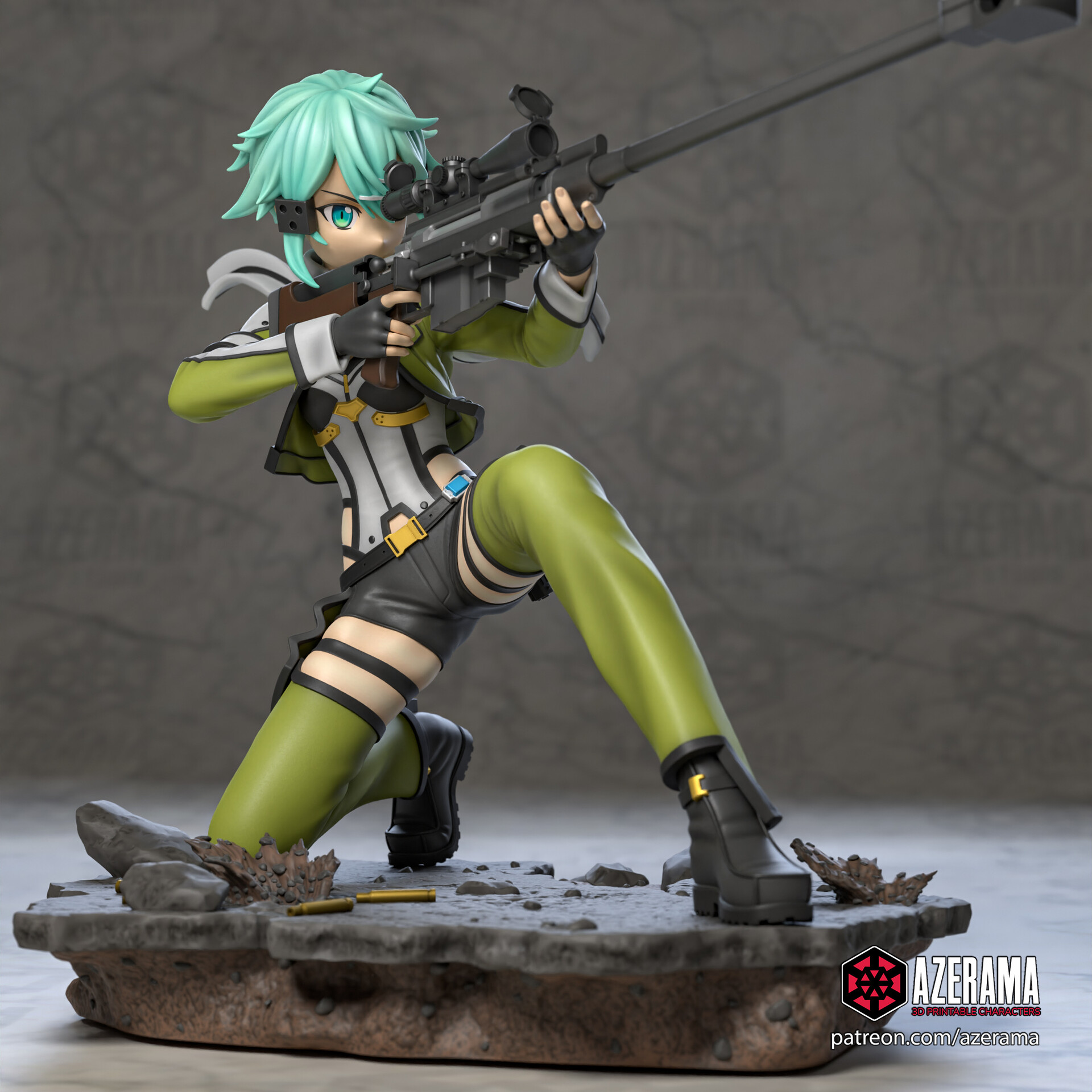 ArtStation - Sinon for 3D Printing