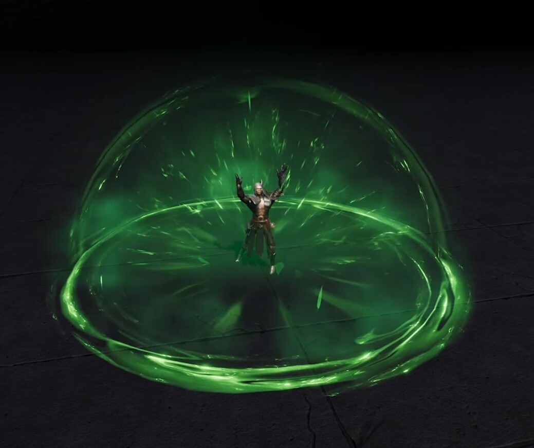 ArtStation - AOE Heal ability - Unity VFX Graph