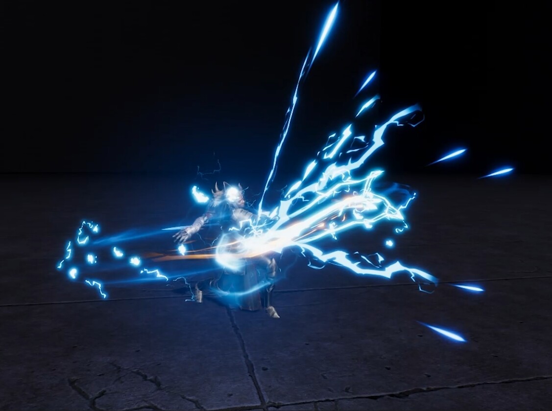 ArtStation - Lightning slash - Unity VFX