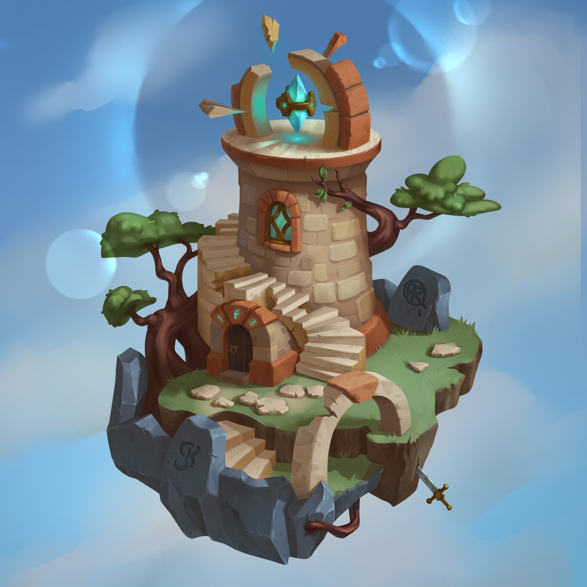 ArtStation - Timeless tower