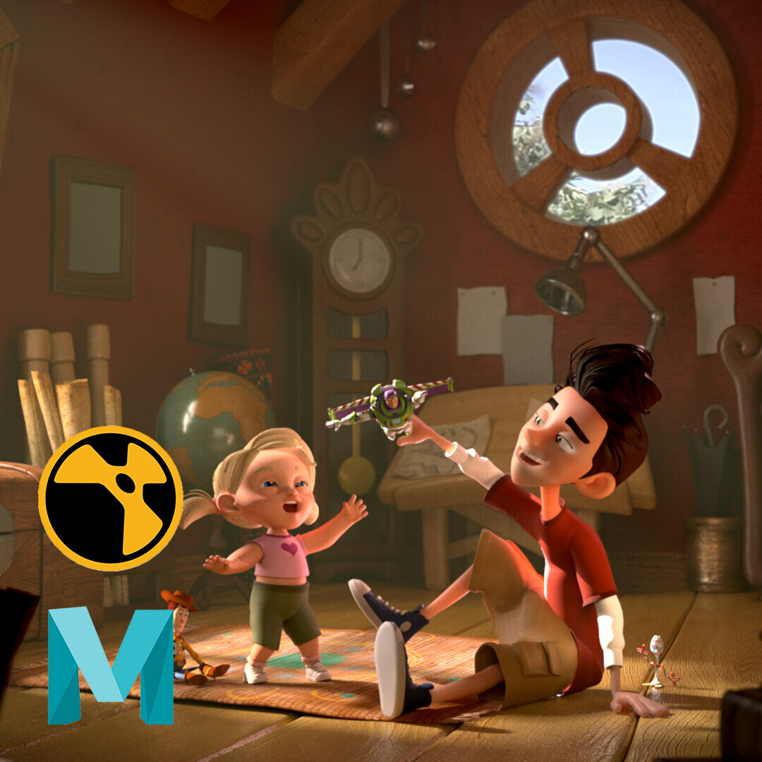 ArtStation - Attic (Day)