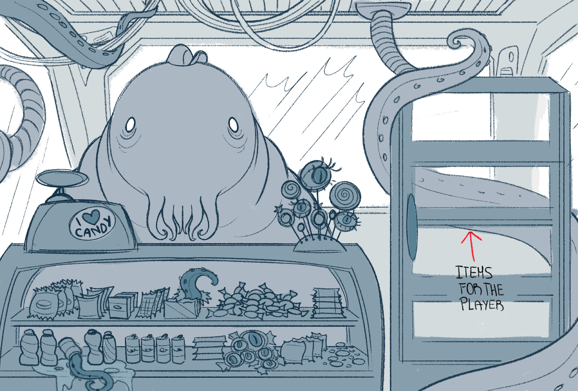 ArtStation - Alien Shop Concept Art