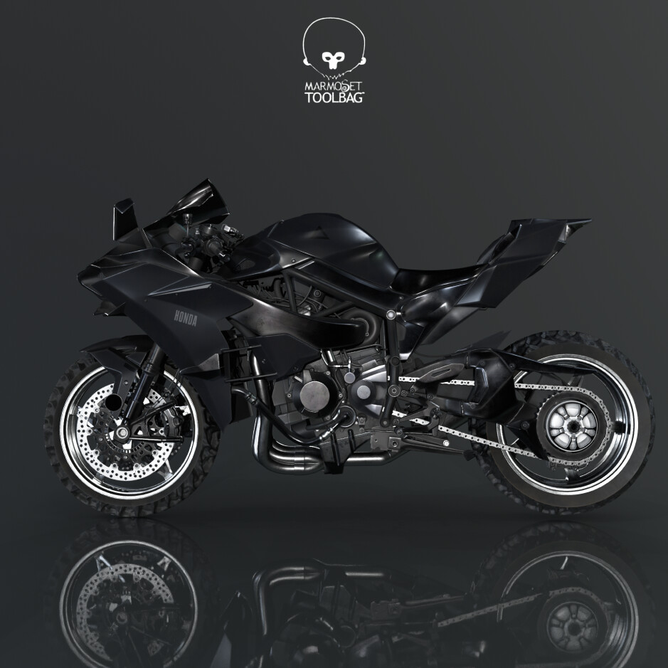 ArtStation - High-Quality 3D Realistic Hard Surface Vehicle Motocycle ...