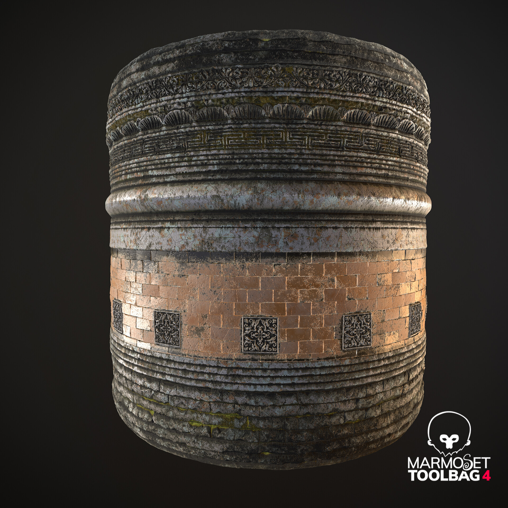 ArtStation - Trimsheet - Minara - Bali-Inspired