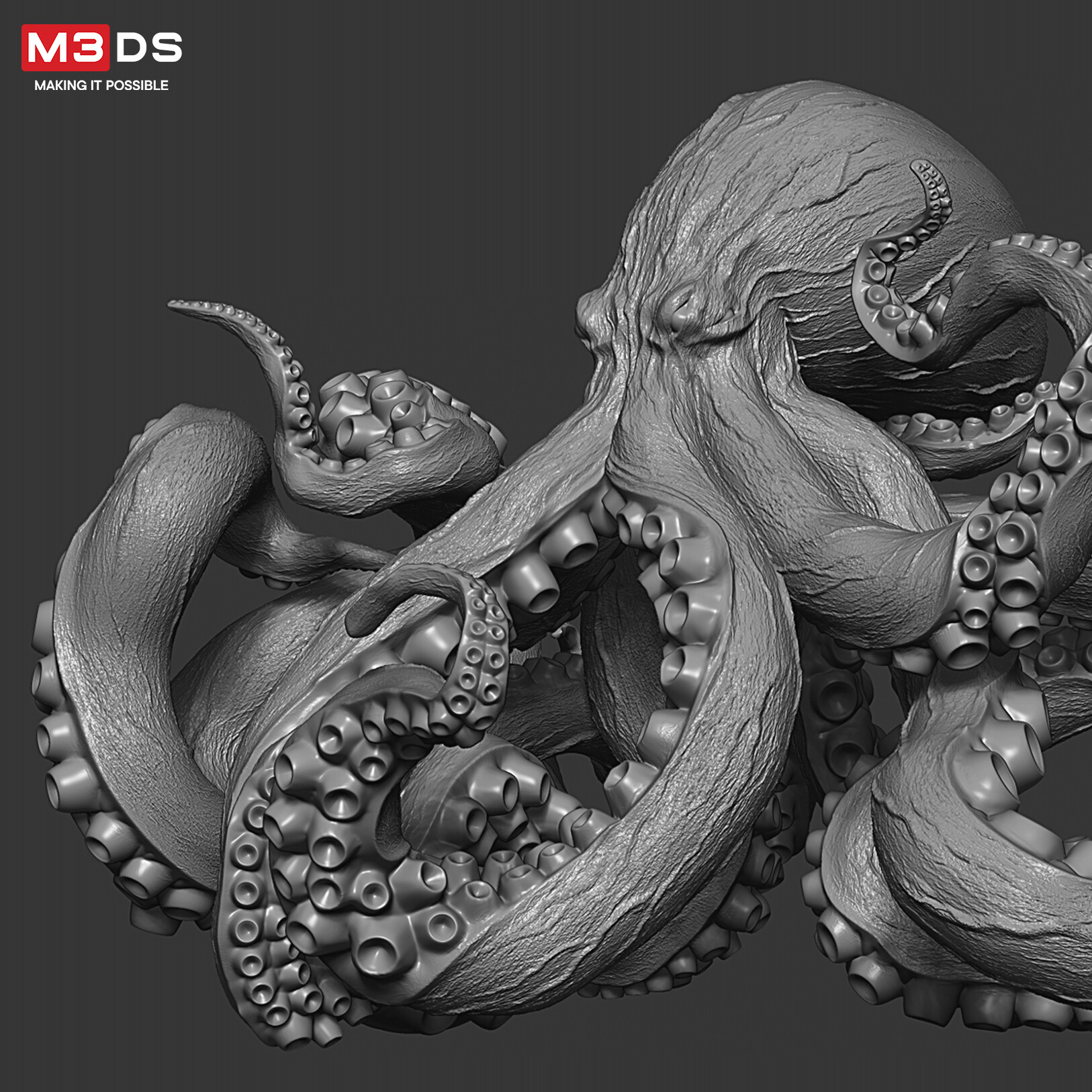 ArtStation - Octopus Retopo