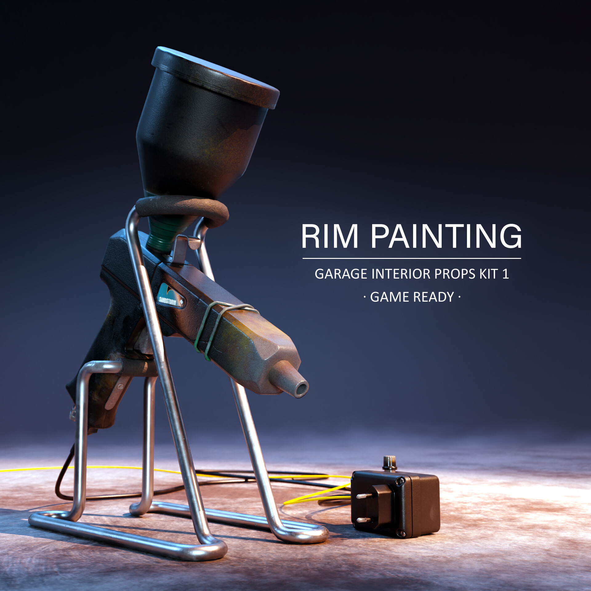 ArtStation - "Rim Painting" / Game Ready Props