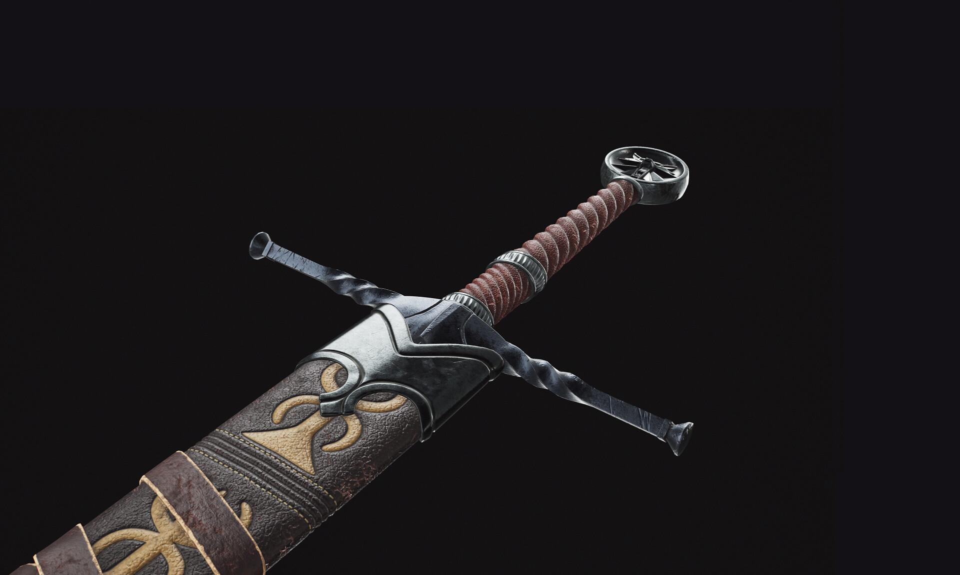 ArtStation - Witcher sword