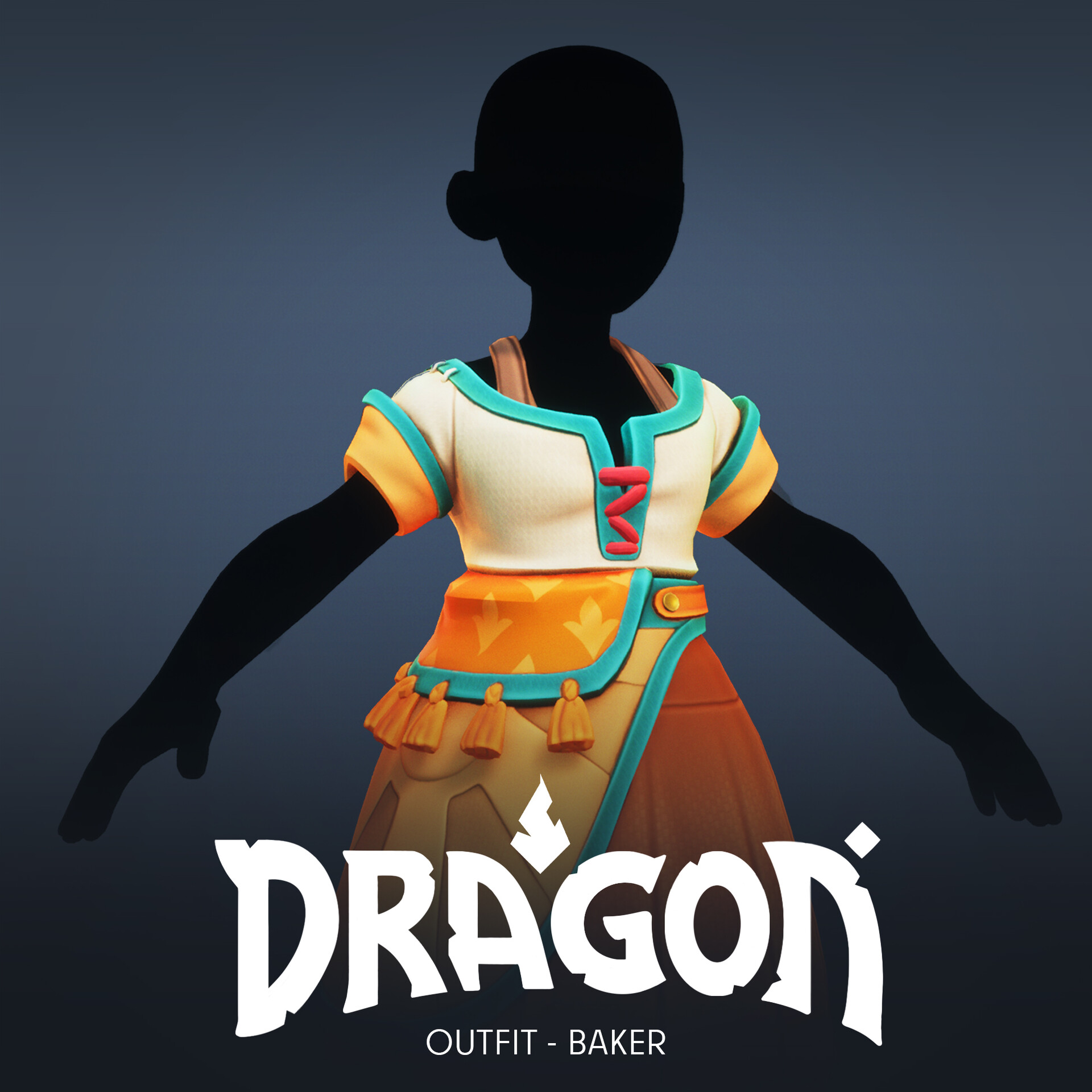 ArtStation - Project Dragon: Baker outfit