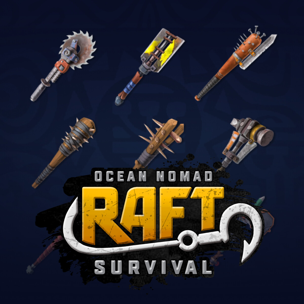 ArtStation - Raft Survival: Ocean Nomad - Weapon Icons