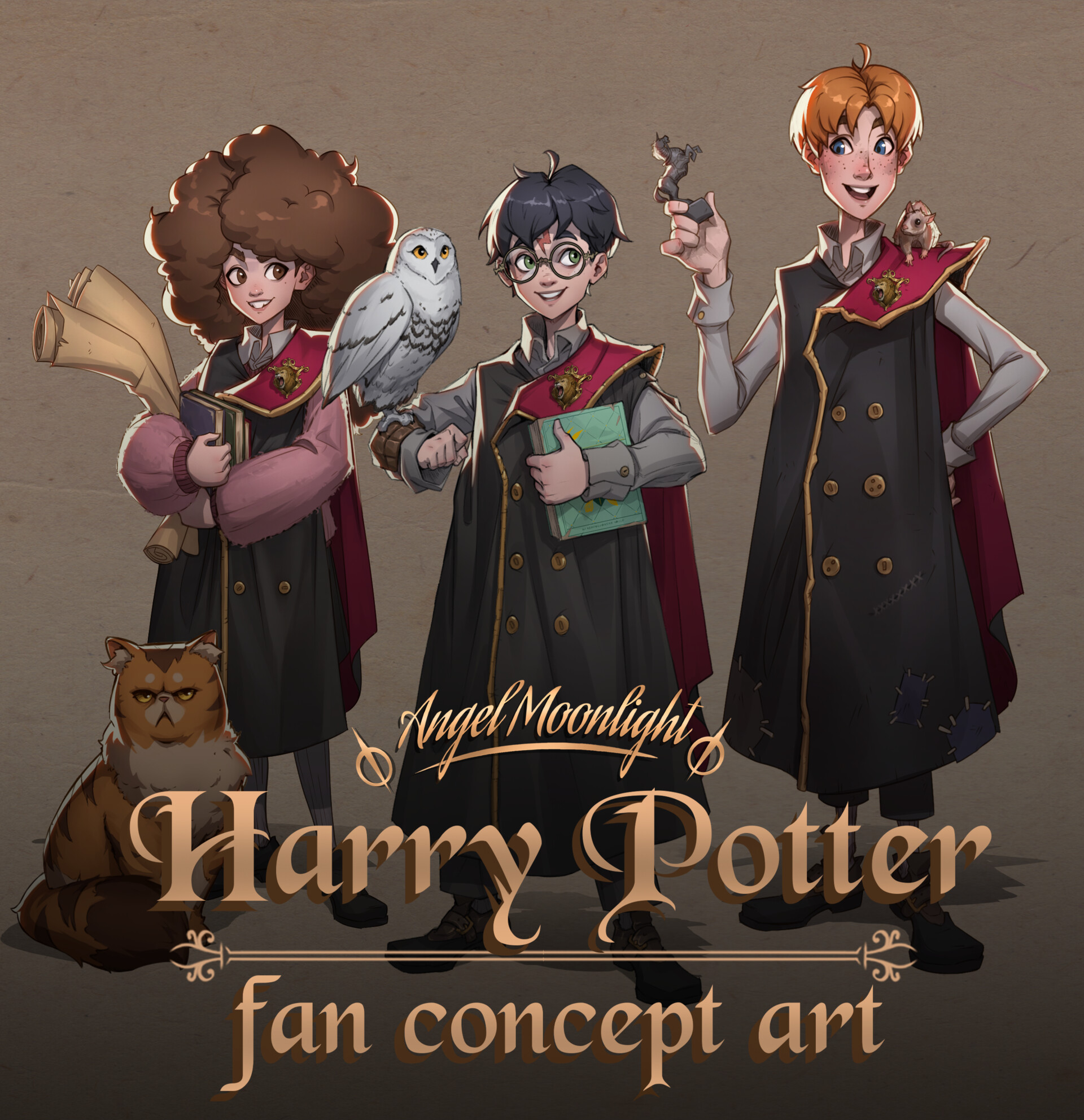 ArtStation - Harry Potter Fan Concept Art - Harry
