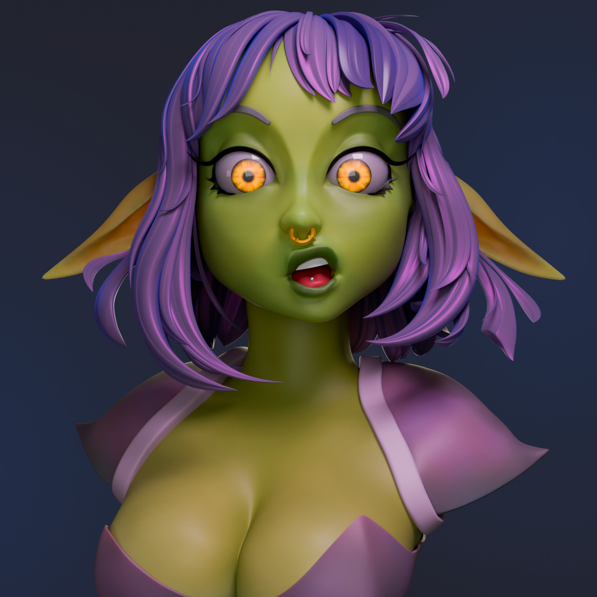 ArtStation - Female goblin
