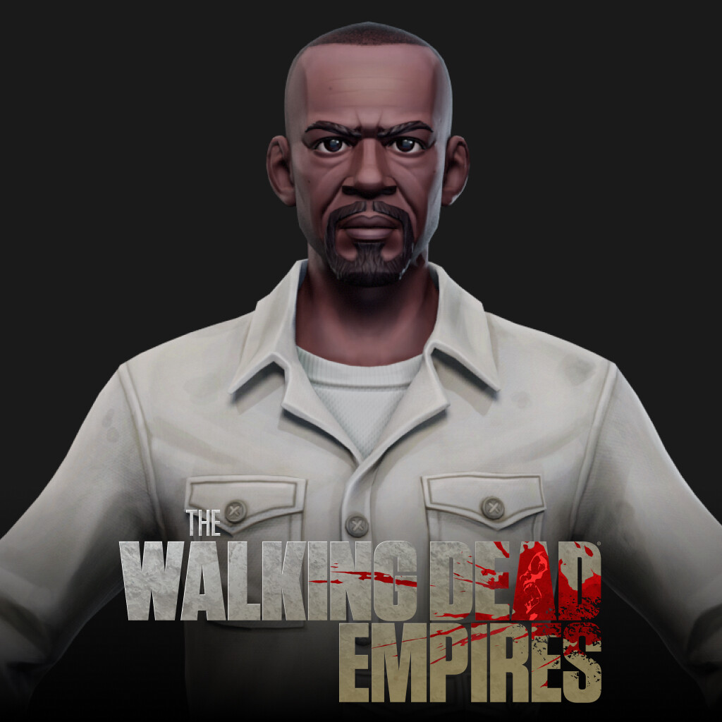 ArtStation - Morgan (The Walking Dead: Empires)
