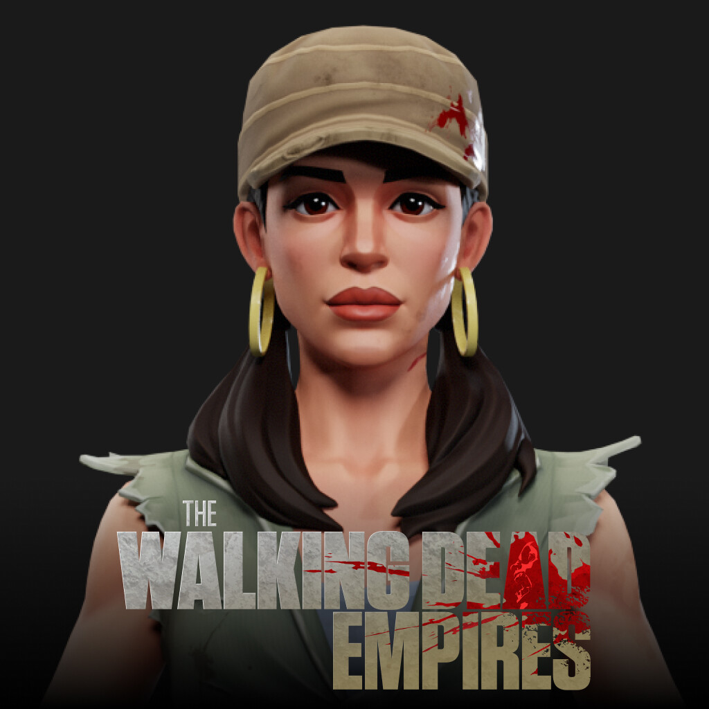 Room 8 Studio - Portfolio - Rosita (The Walking Dead: Empires)