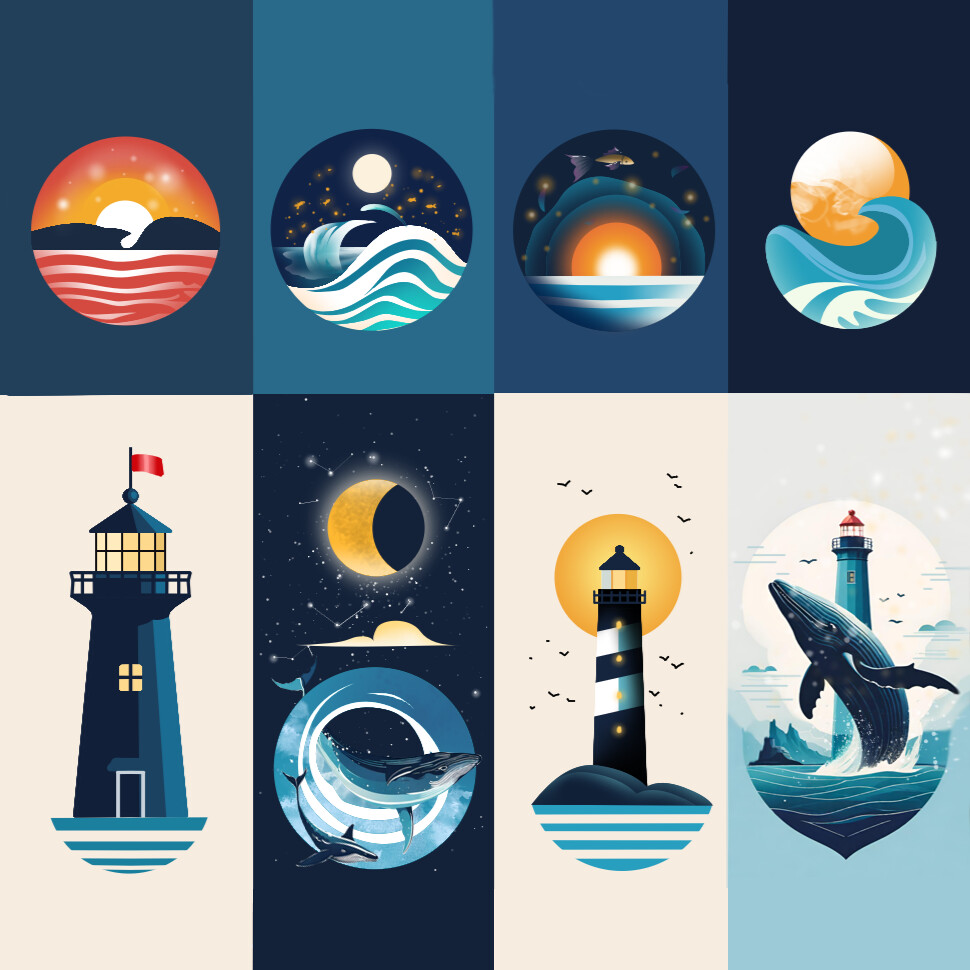 ArtStation - Sea Dreams (Labels)