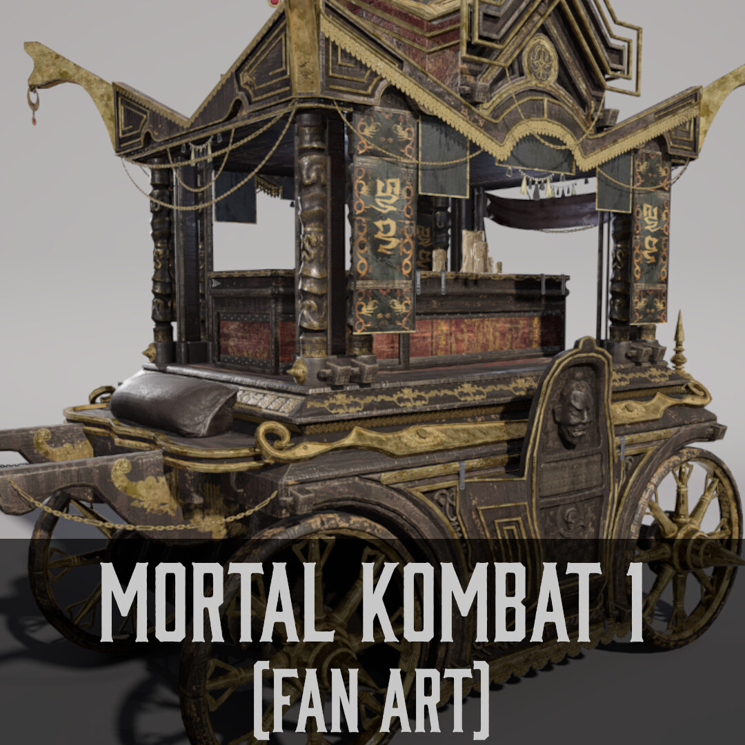 ArtStation - Mortal Kombat 1 Cart - Fan Art
