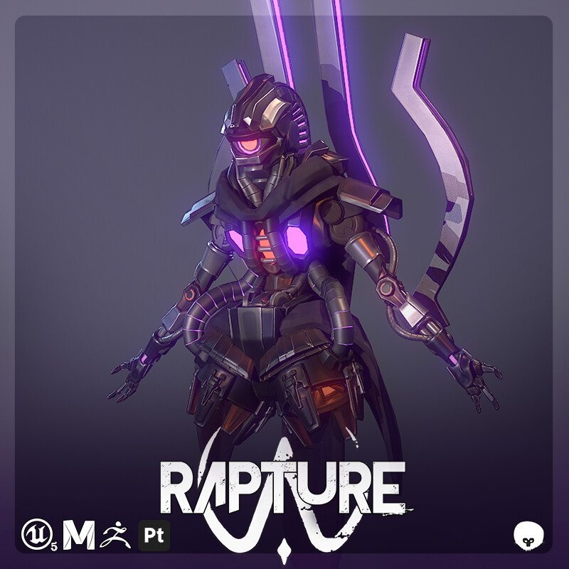 ArtStation - Ranged Mecharacter - RAPTURE