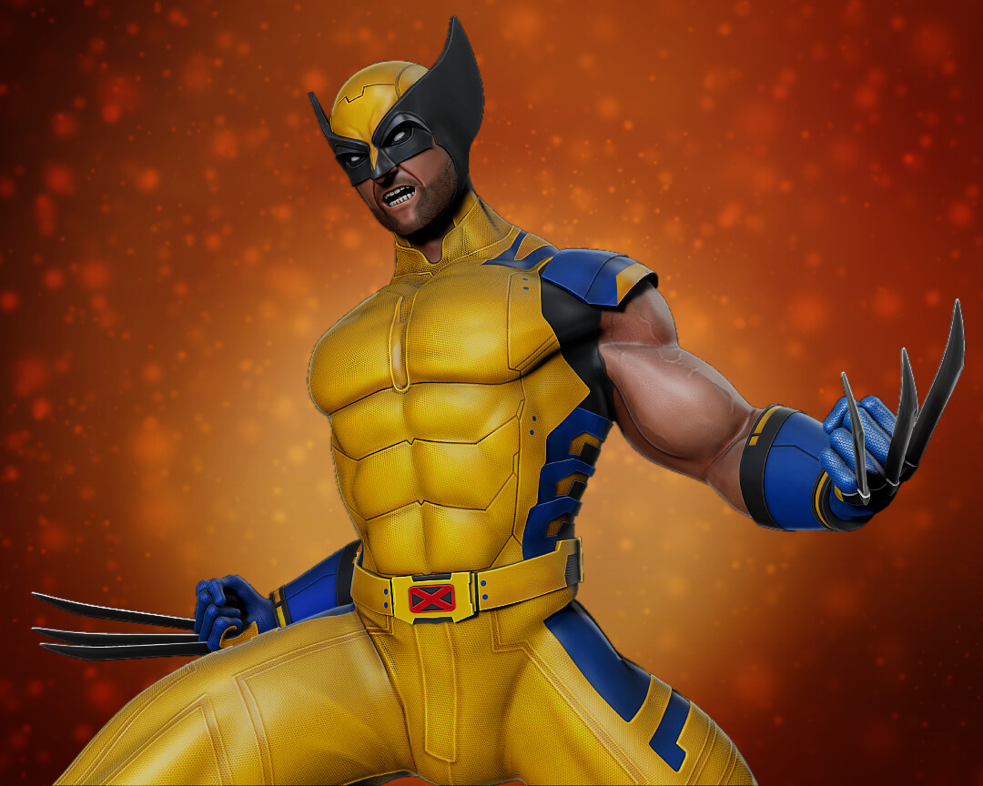 ArtStation - Wolverine Fan Art for 3D Printing