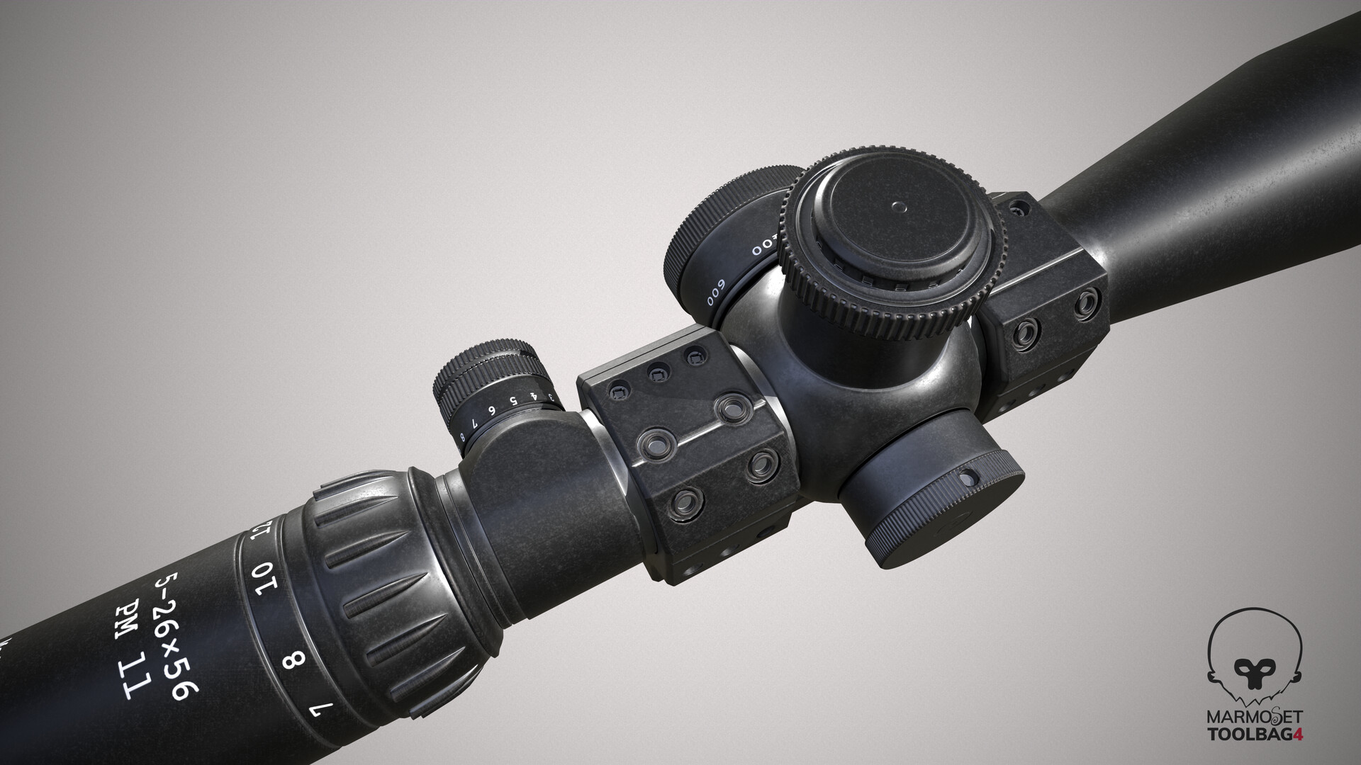 ArtStation - AWM 8x Scope