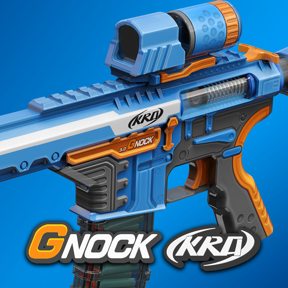 ArtStation - NERF GUN M4