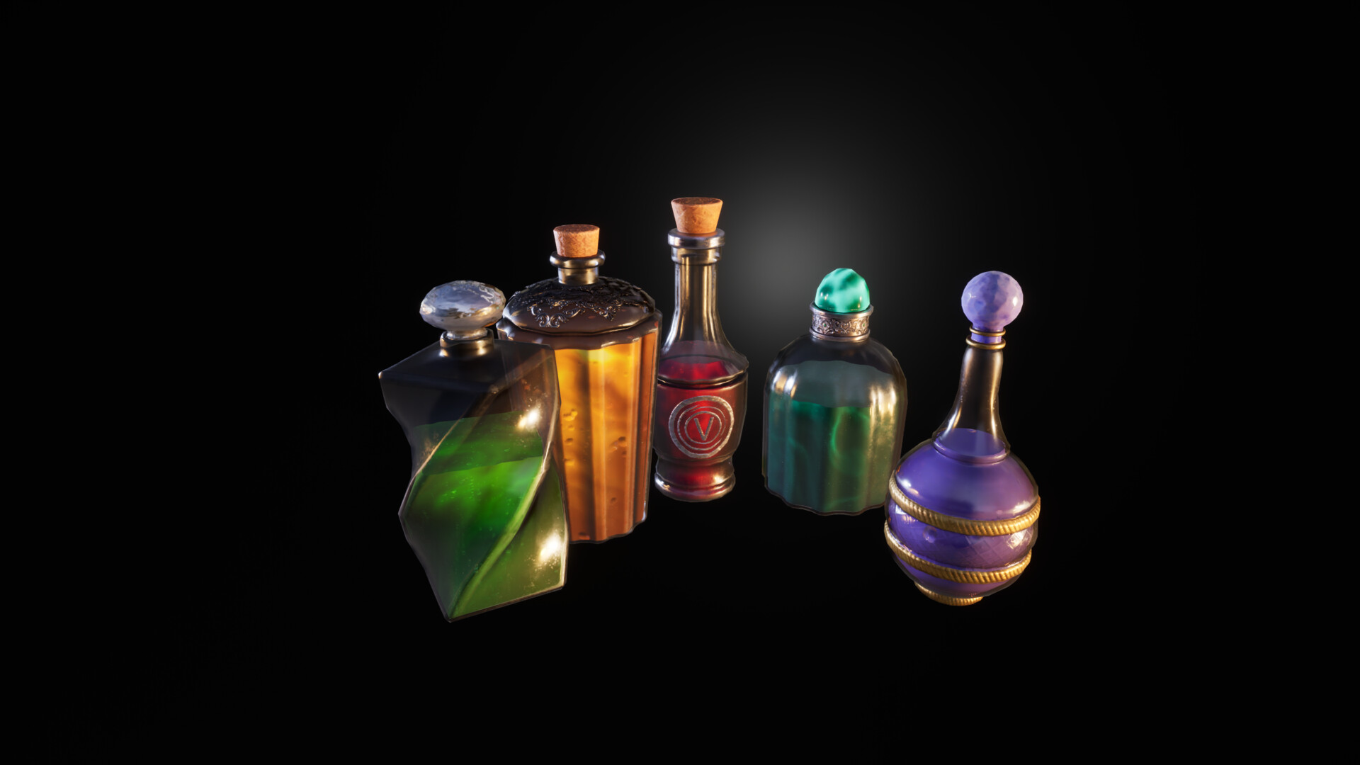 ArtStation - Potions