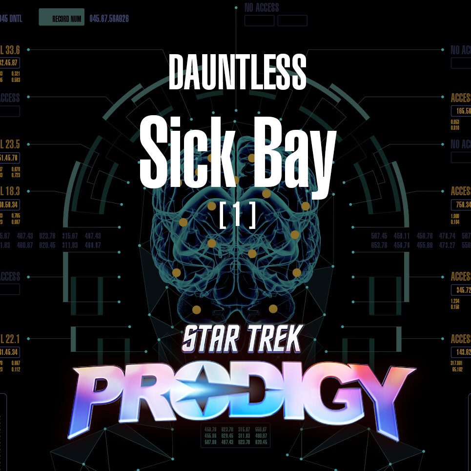 ArtStation - Star Trek Prodigy: Spaceship UI - The Dauntless LCARS