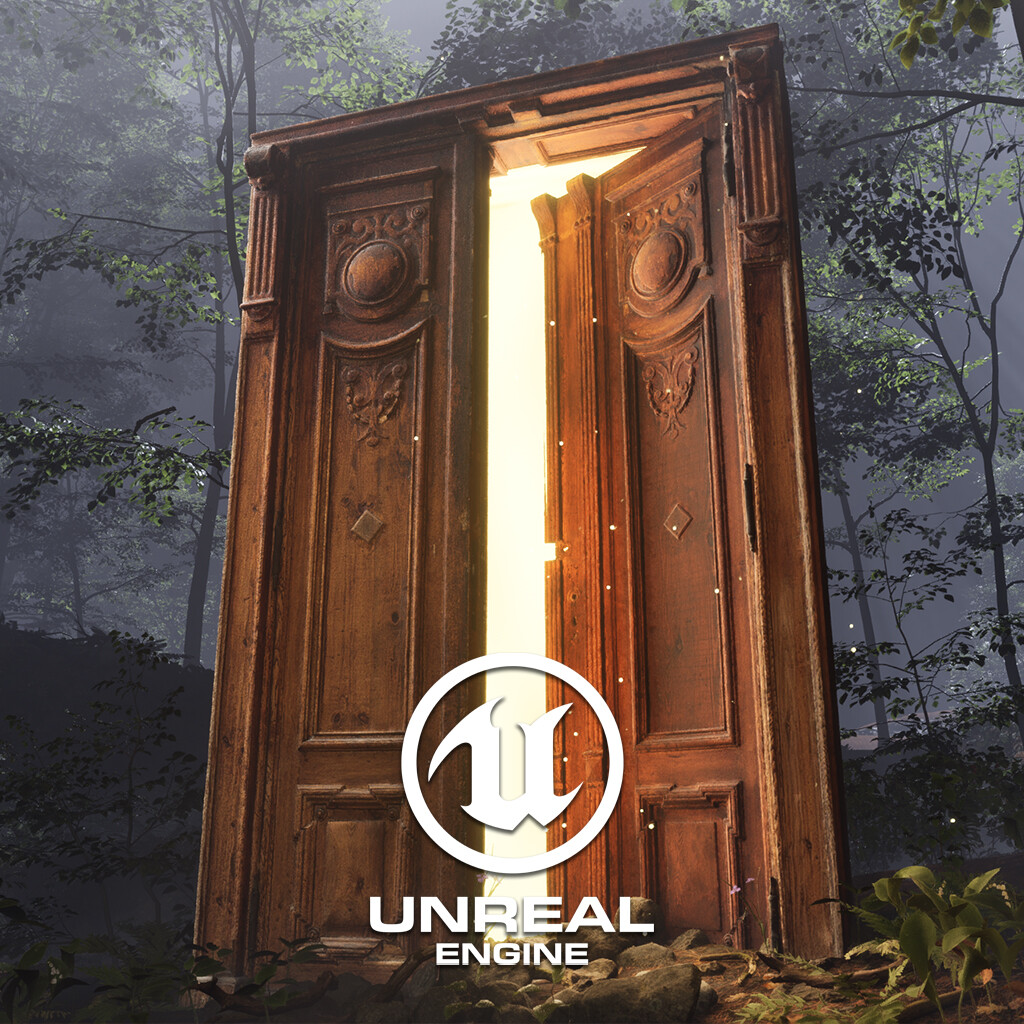 ArtStation - Forest Doorway