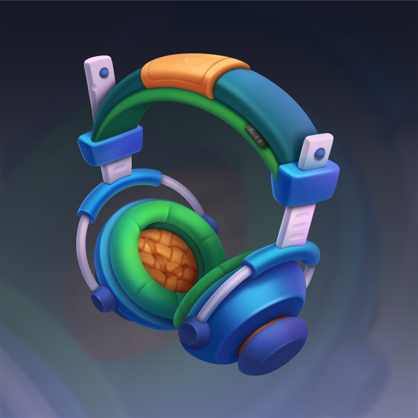 ArtStation - Headphones game object