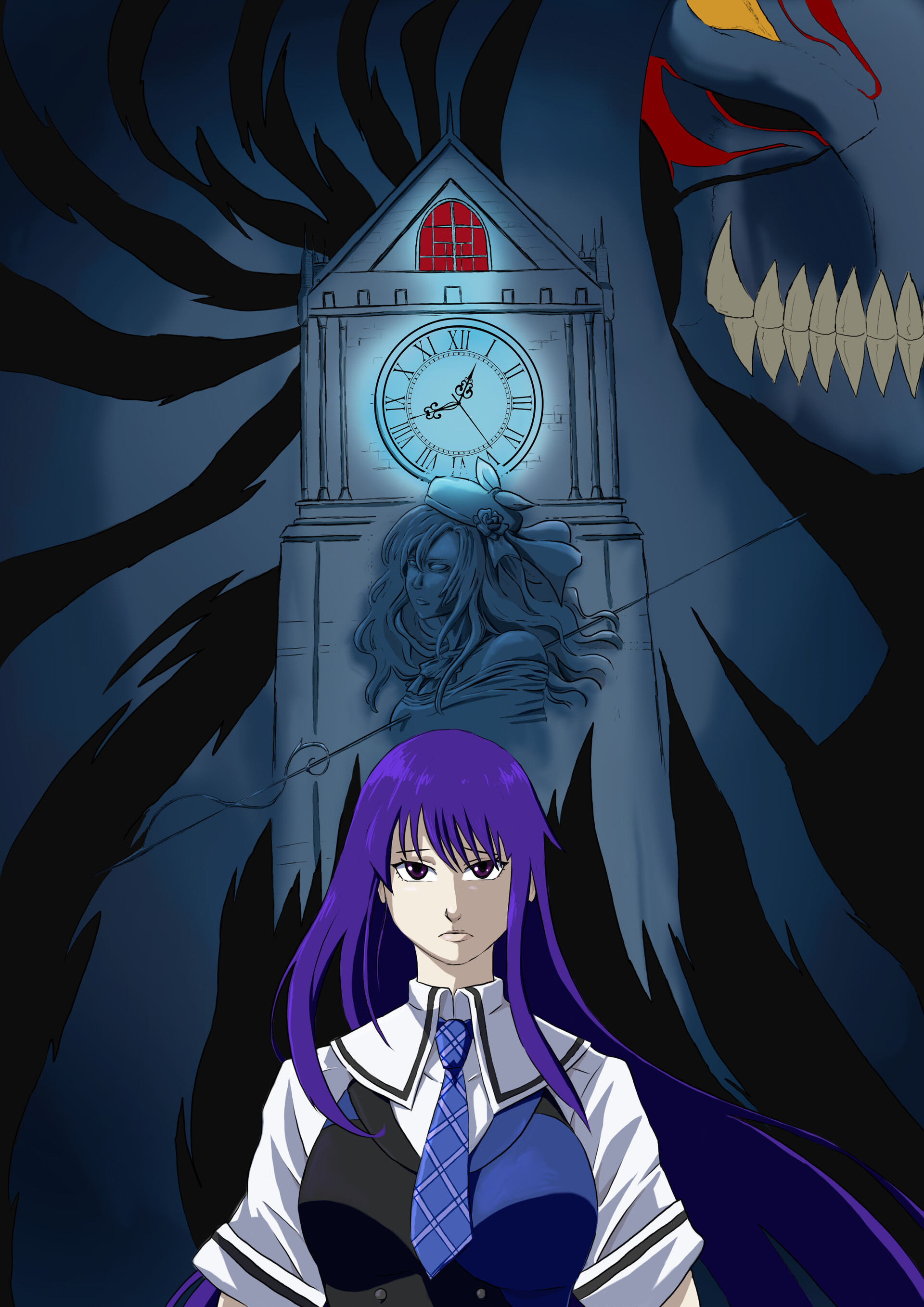 ArtStation - Ninja Style Cover - The Clocktower