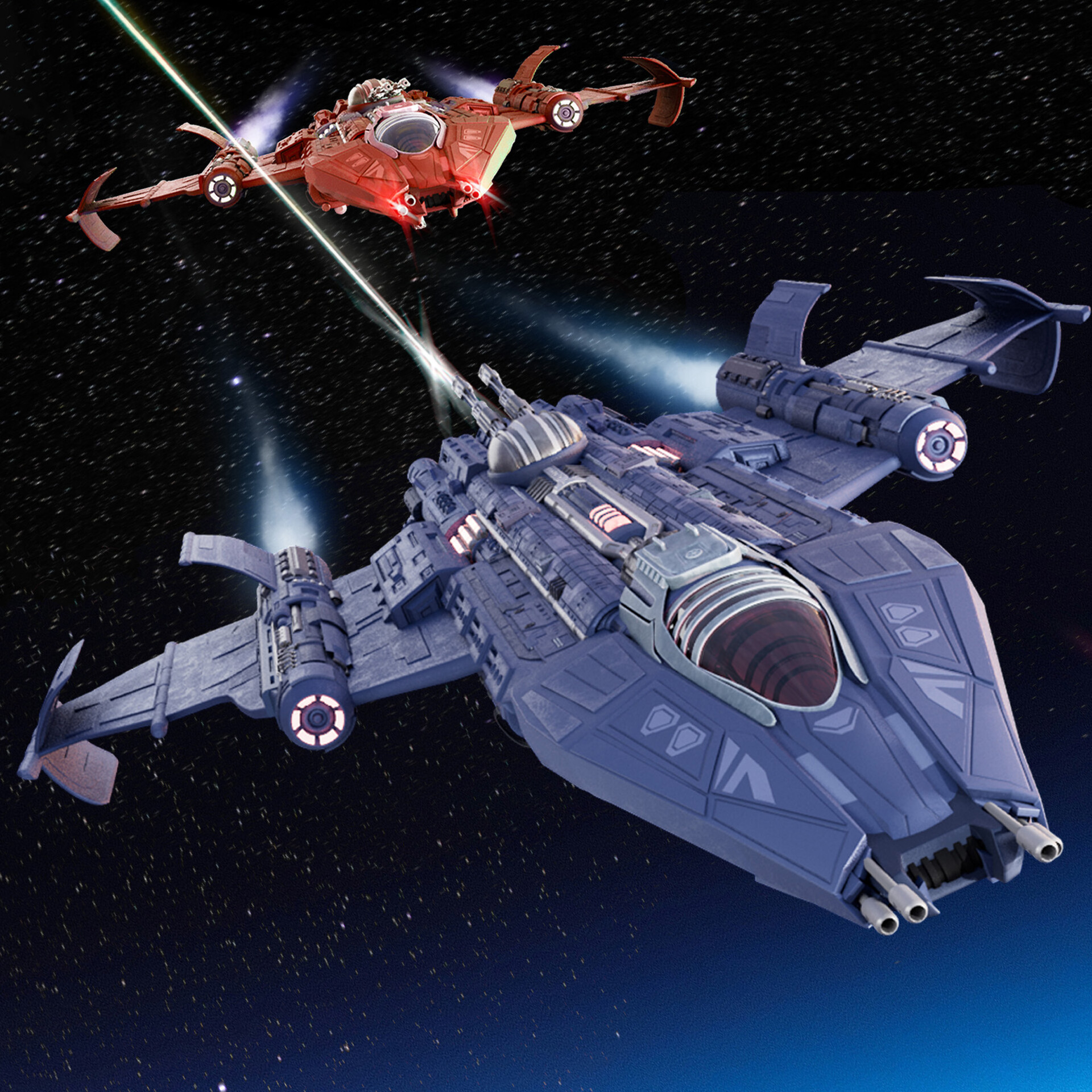 ArtStation - Interplanetary Bomber