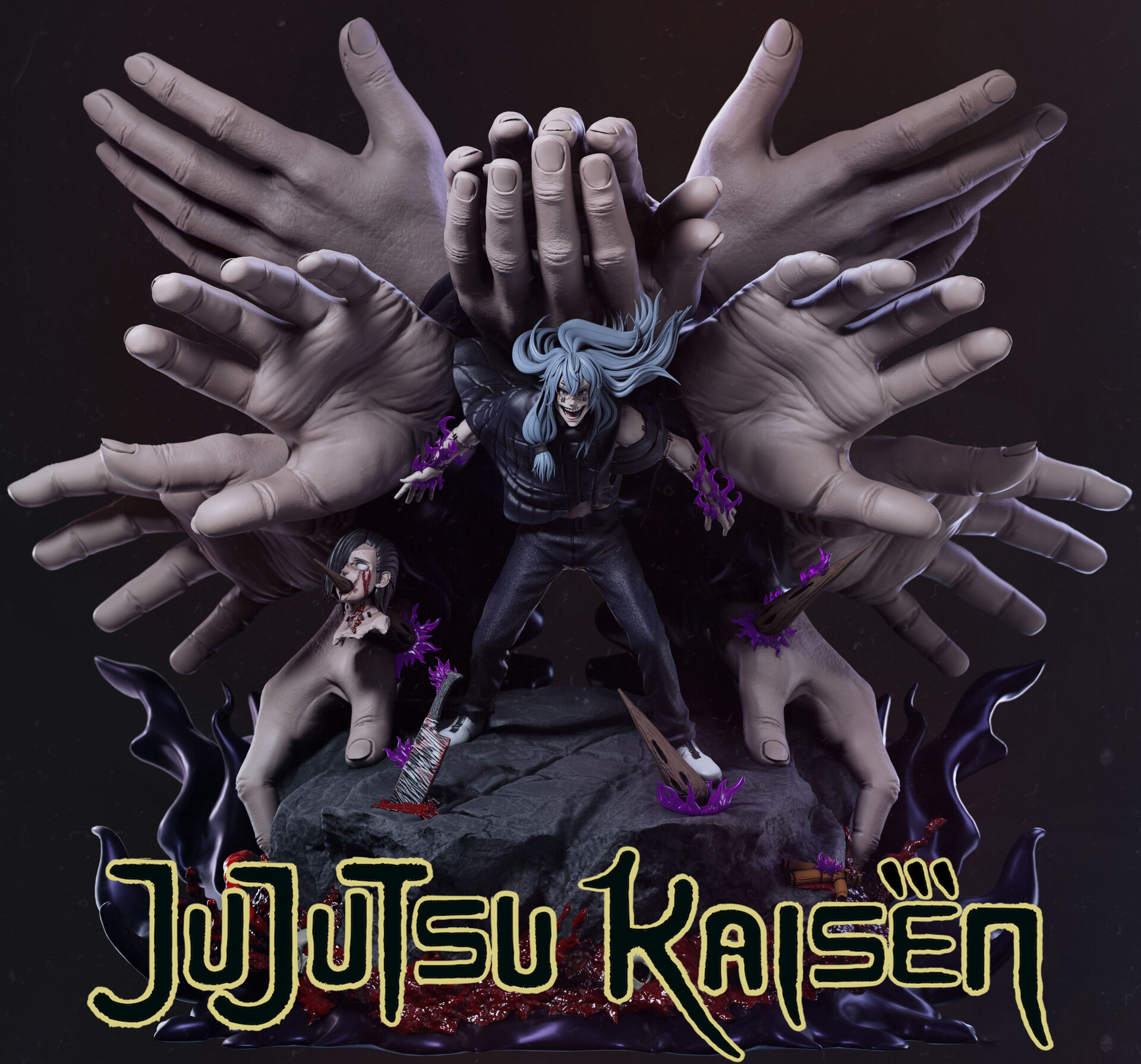 ArtStation - Mahito - Jujutsu Kaisen