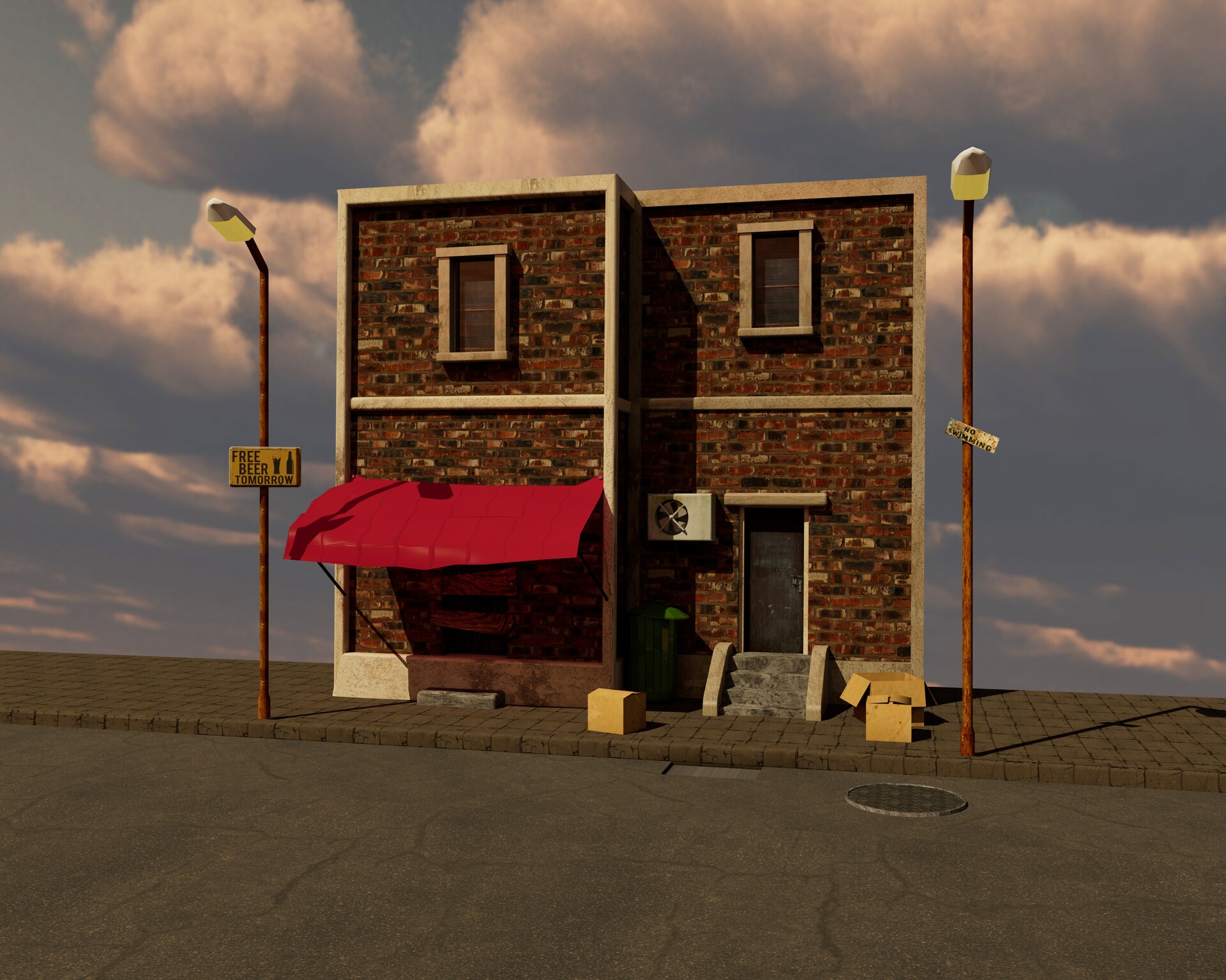 ArtStation - Lazy Street