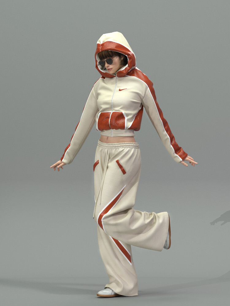ArtStation - Buffer Hoodie Outfit