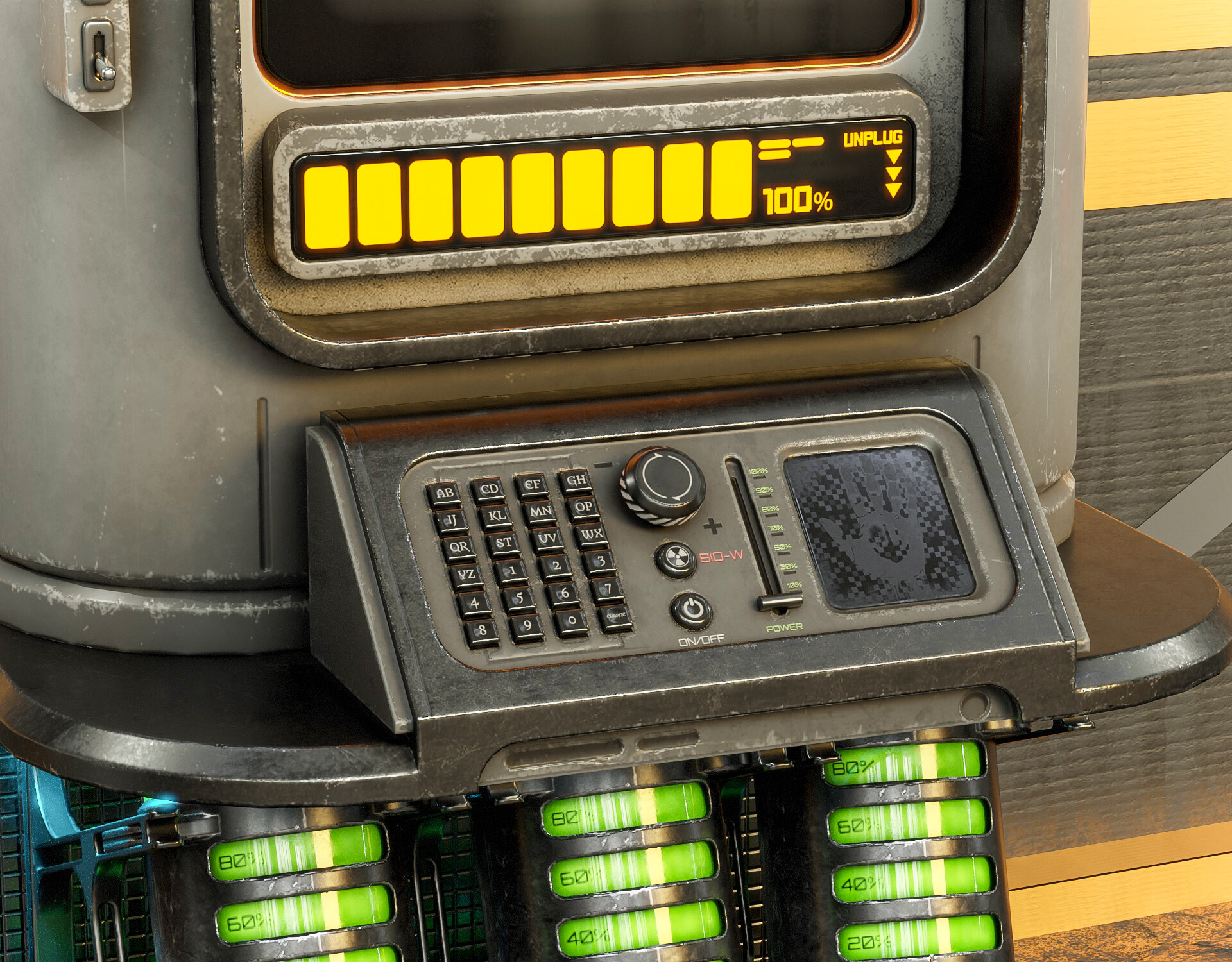 ArtStation - Sci-fi Power Generator PG1 PBR