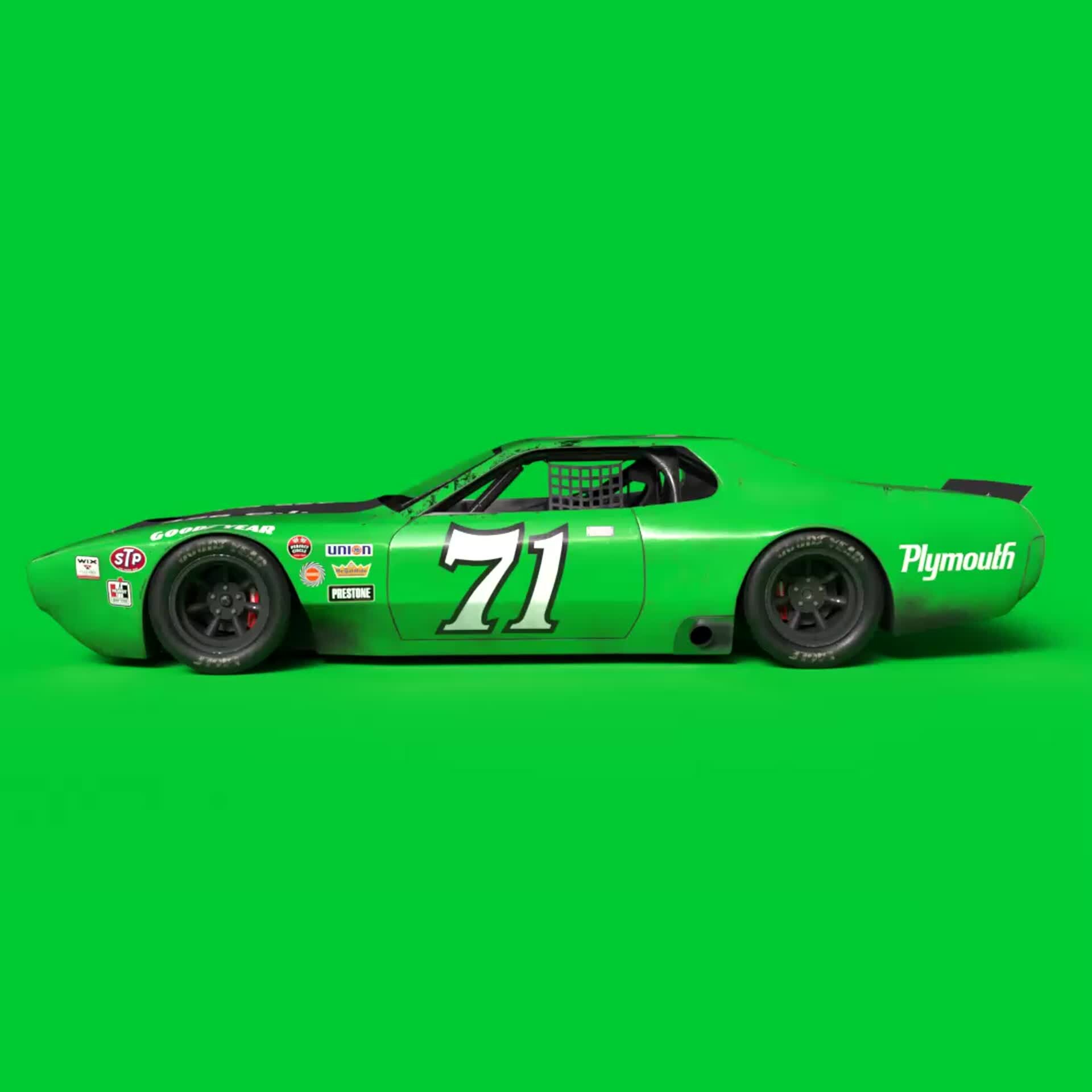 ArtStation - Dirty Old Road Runner Race Car