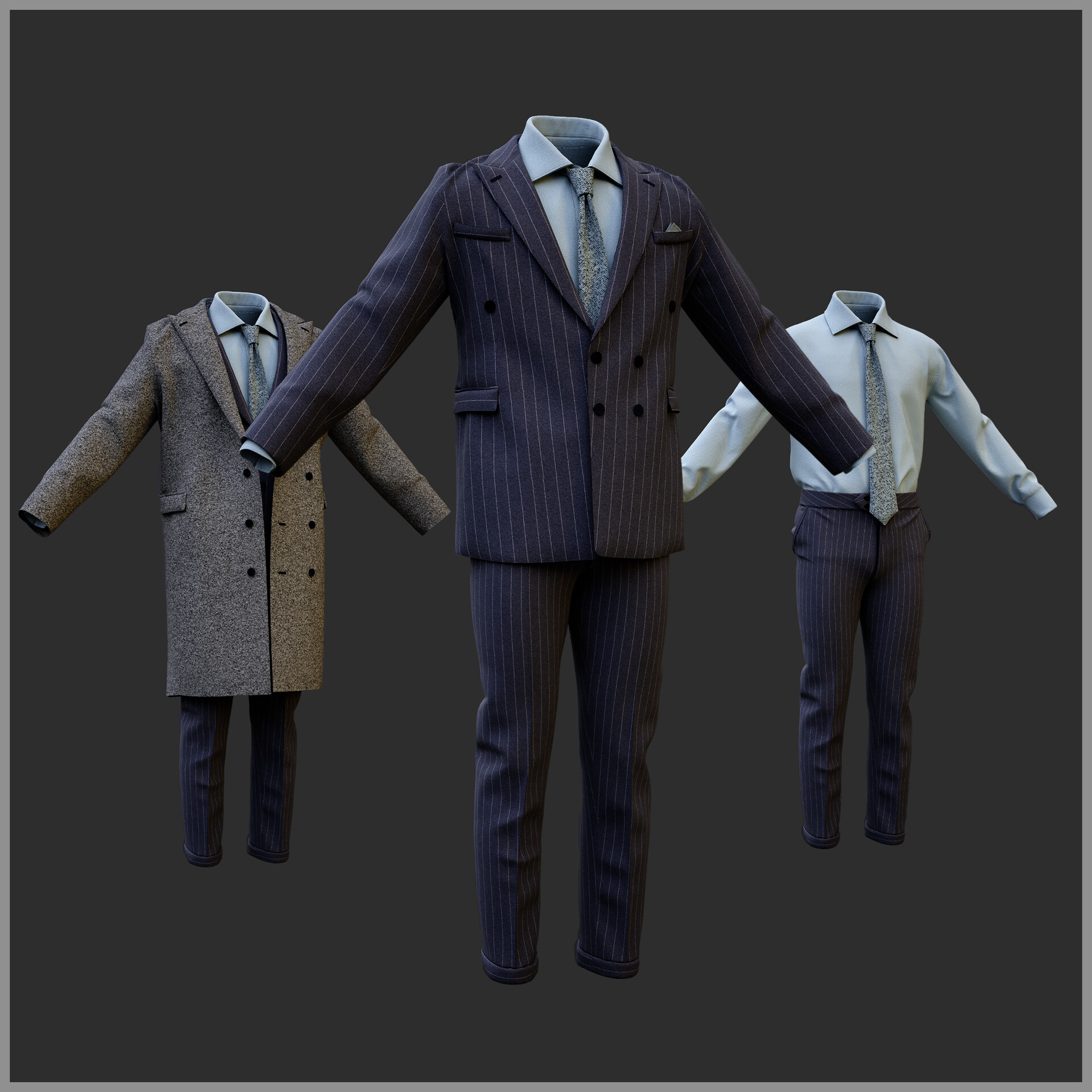 ArtStation - Men's Formal Style