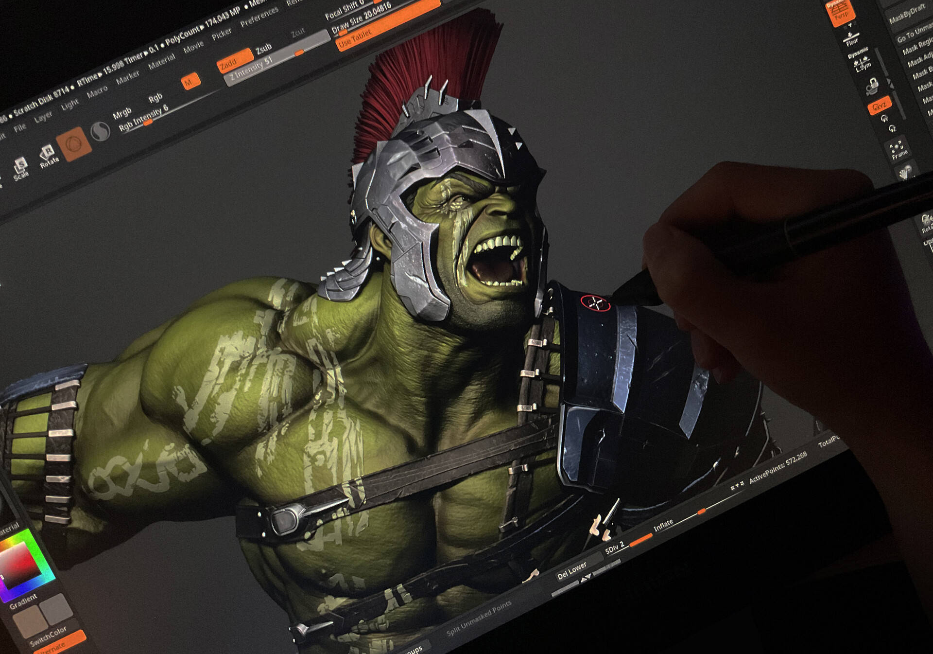 ArtStation - Hulk Gladiator