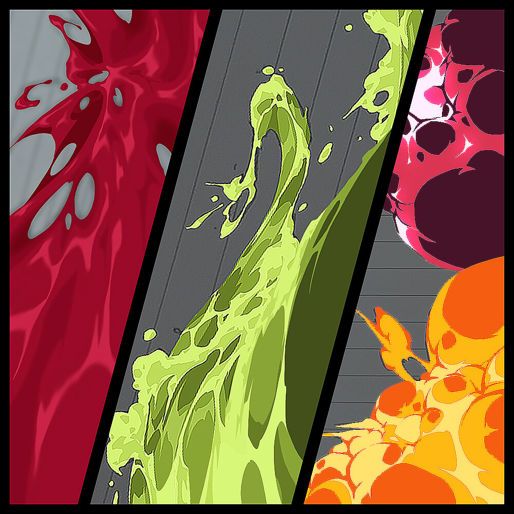 ArtStation - 2D Fx Practice 2023