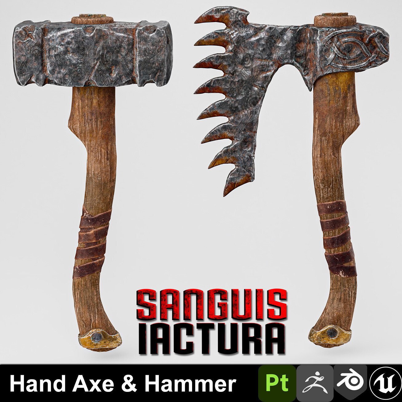 ArtStation - Archaic Hand Weapons