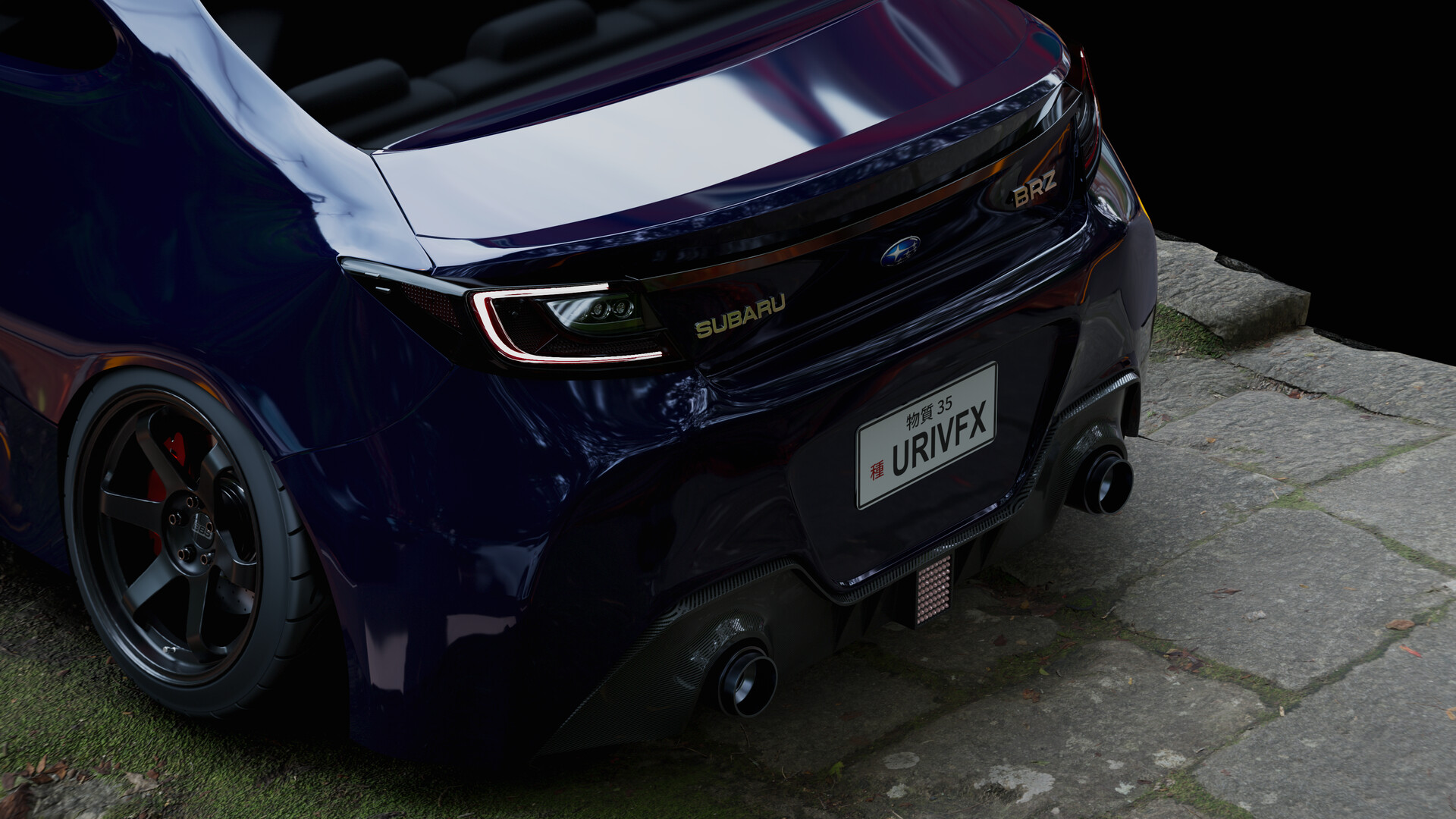 ArtStation - Subaru BRZ