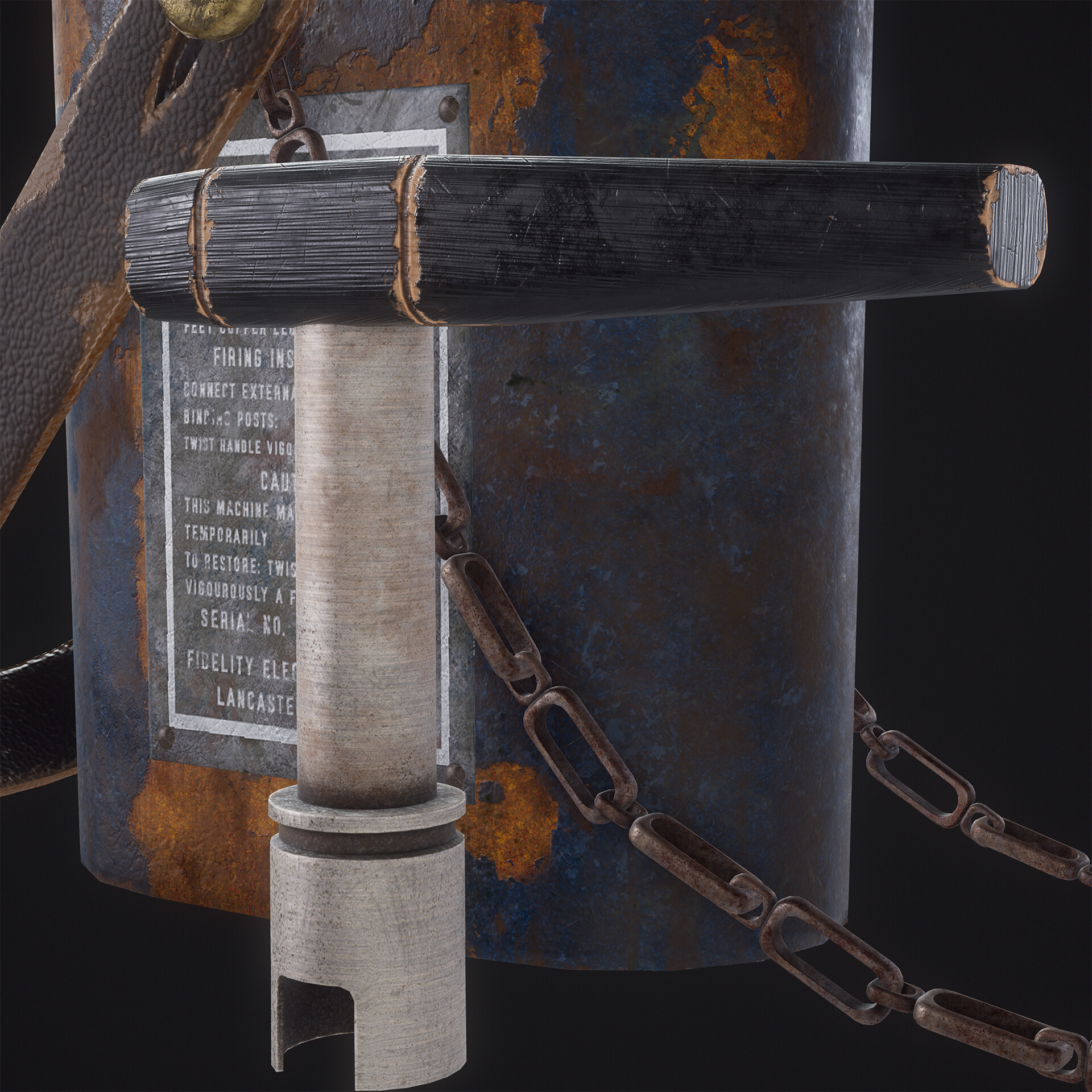 ArtStation - WWII Blasting Machine