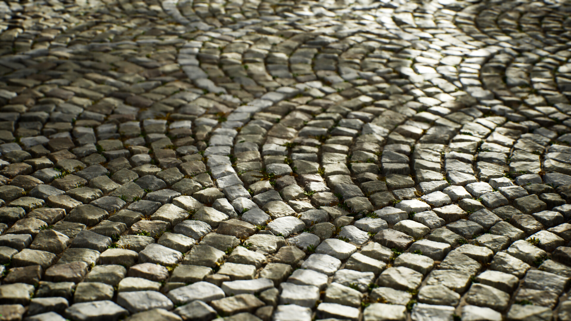 ArtStation - Patterned stone pavement material