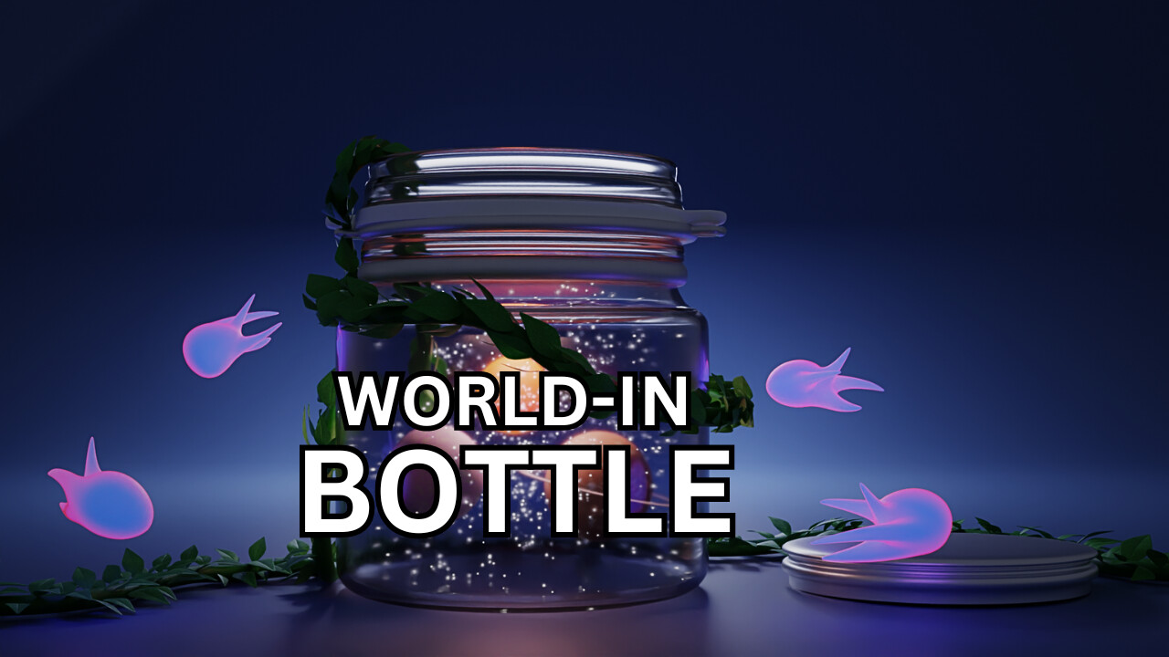 ArtStation - World in bottle
