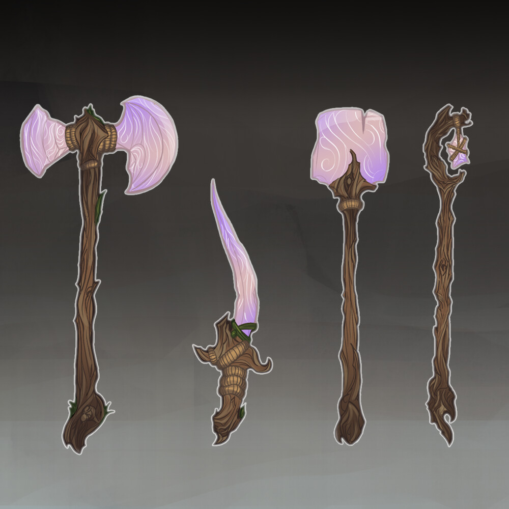 ArtStation - FANTASY ITEMS concept