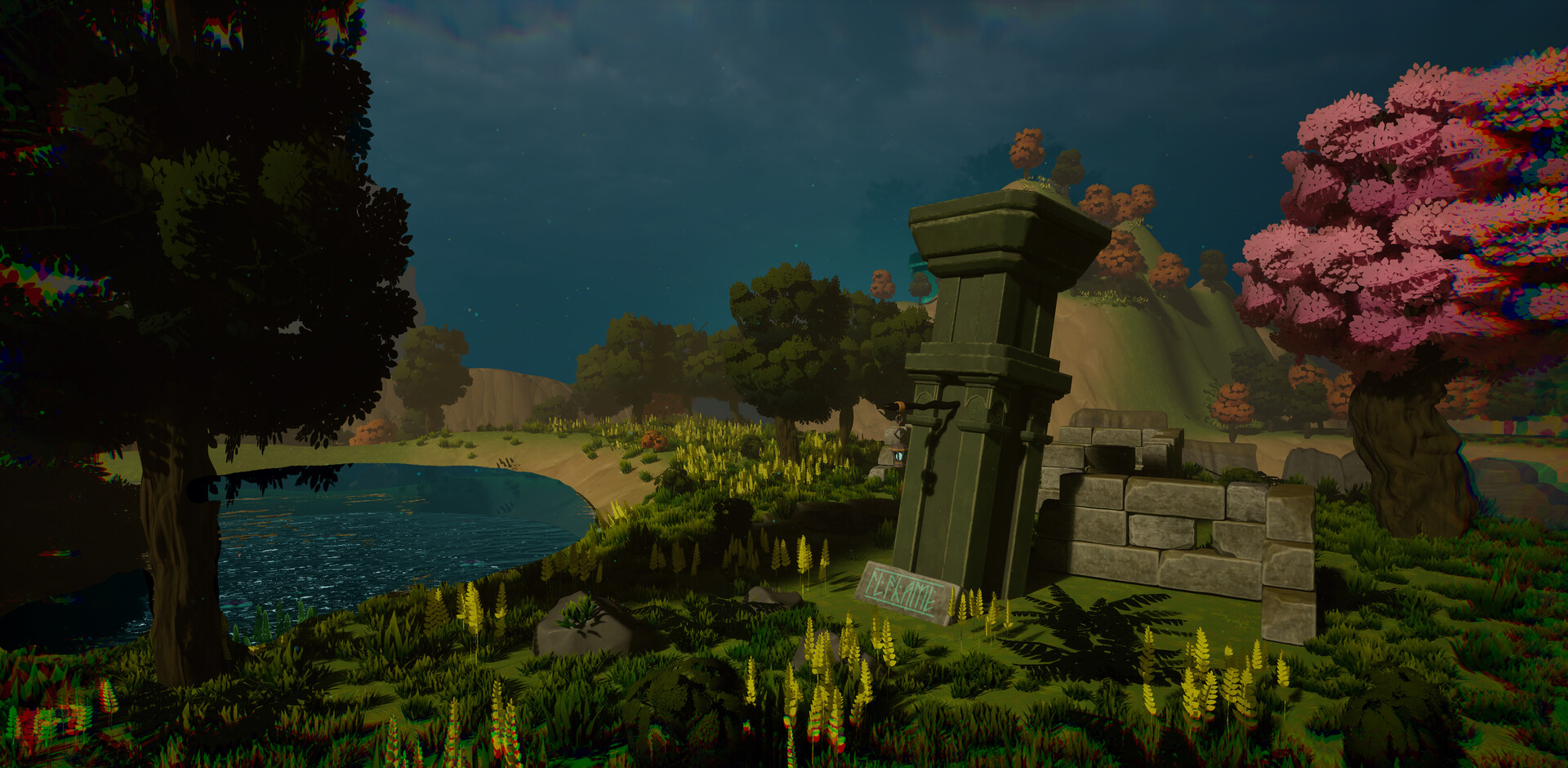 ArtStation - Stylized ruins