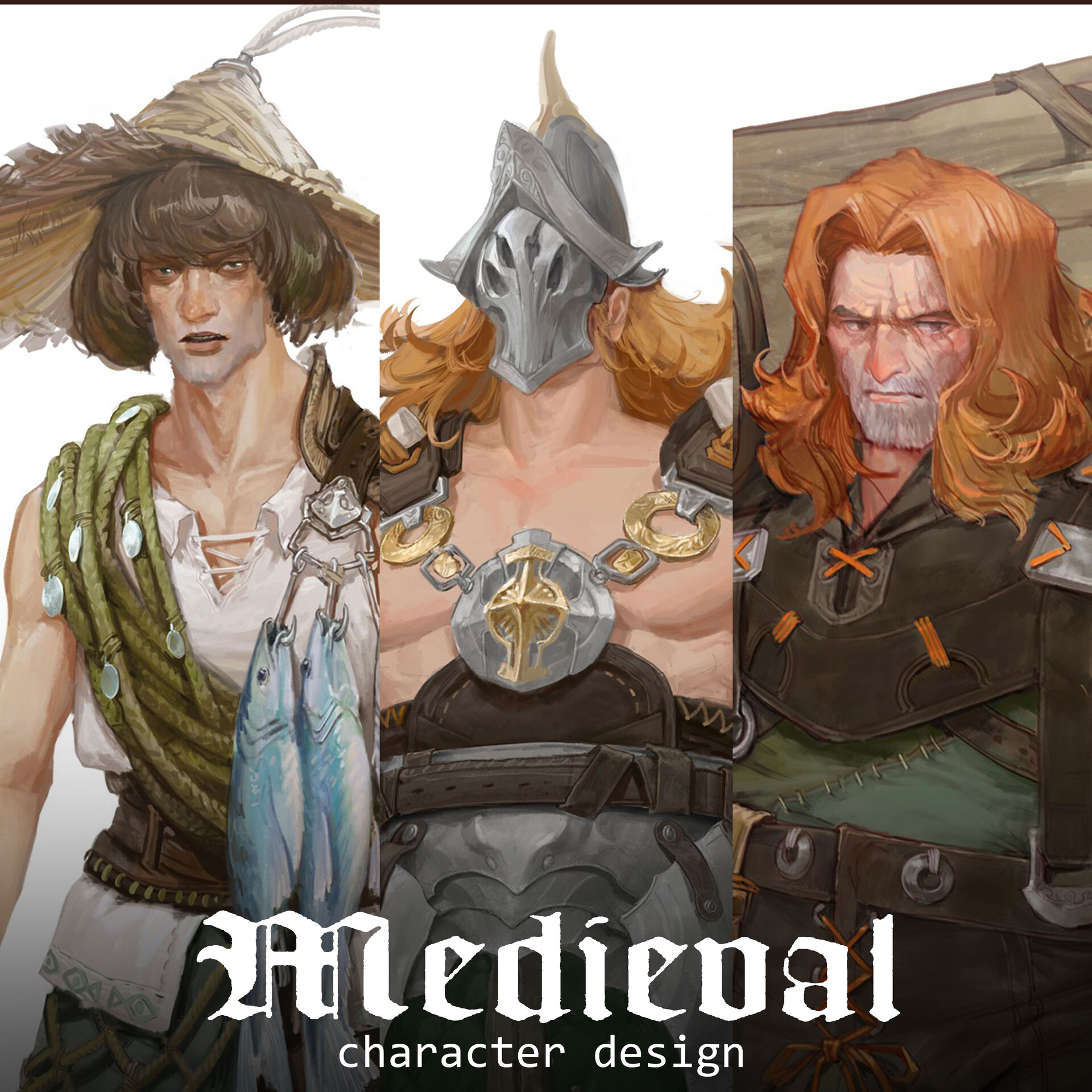 ArtStation - 村民NPC medieval NPC